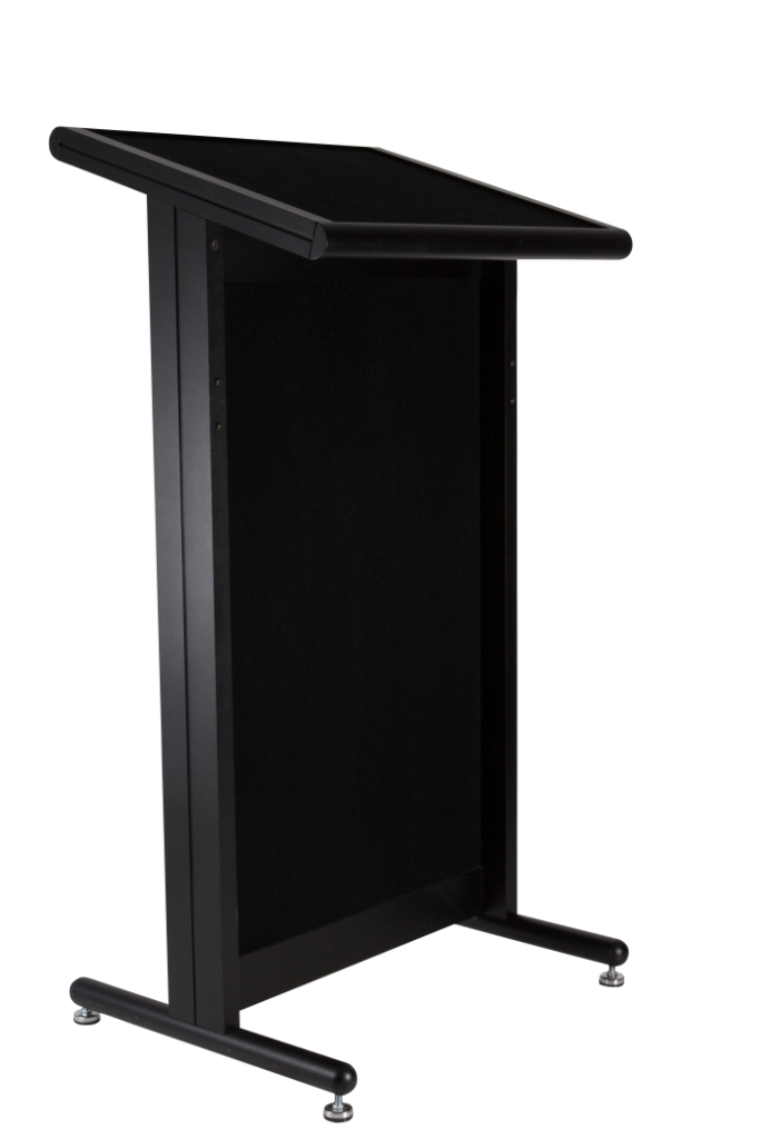 Corporate Lectern - Black | Social Event Hire