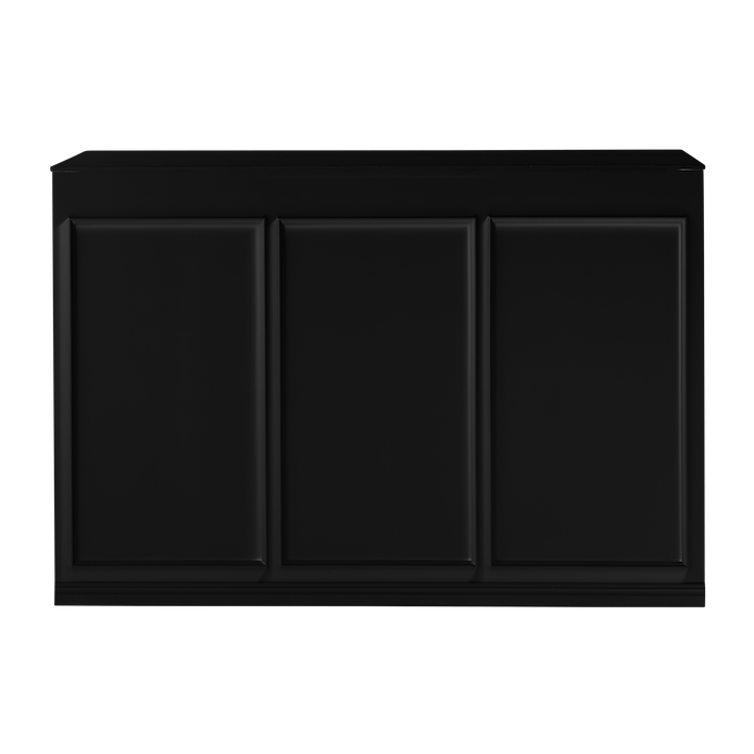 Custom Panel Bar - Black | Social Event Hire
