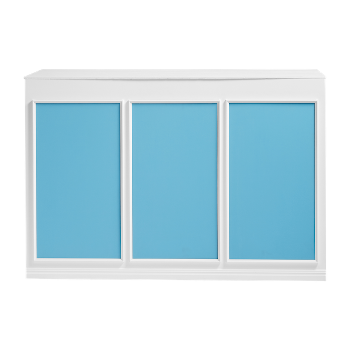 Custom Panel Bar - White | Social Event Hire