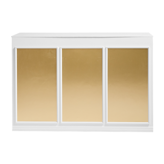 Custom Panel Bar - White | Social Event Hire