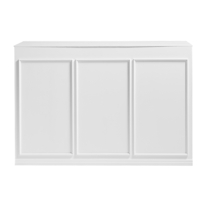 Custom Panel Bar - White | Social Event Hire