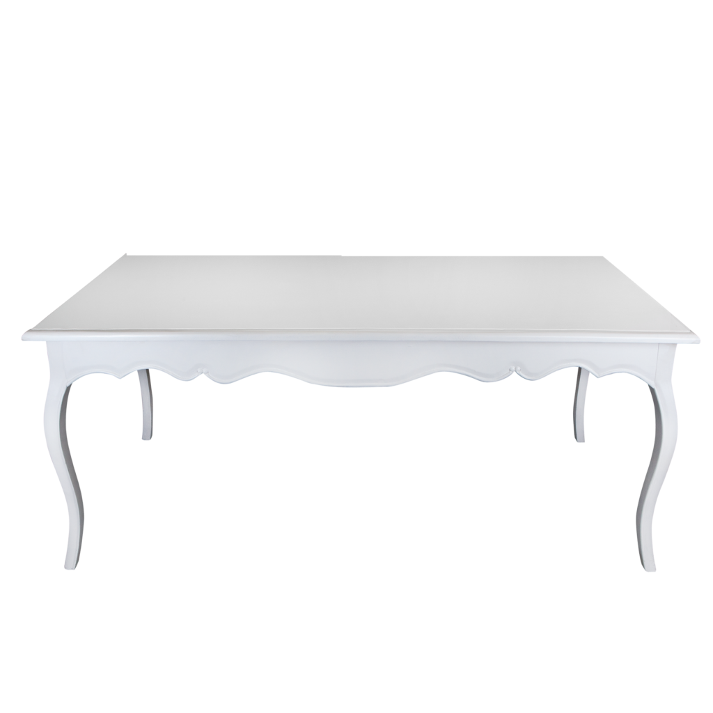 Hampton Dining Table White | Social Event Hire
