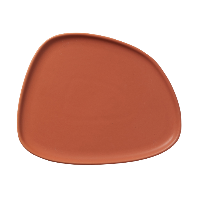 Mason Entrée Plate - Terracotta | Social Event Hire