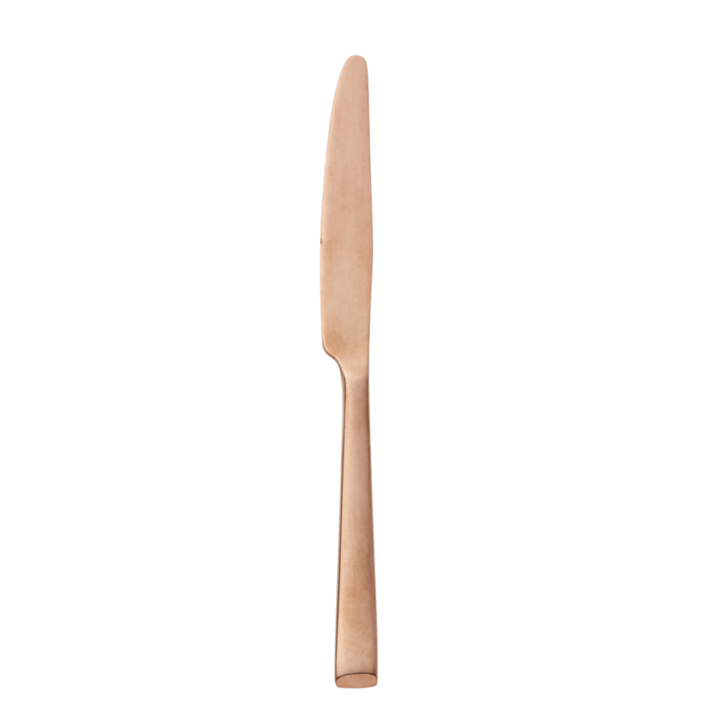 Copper Gloss Main Knife | Social Event Hire