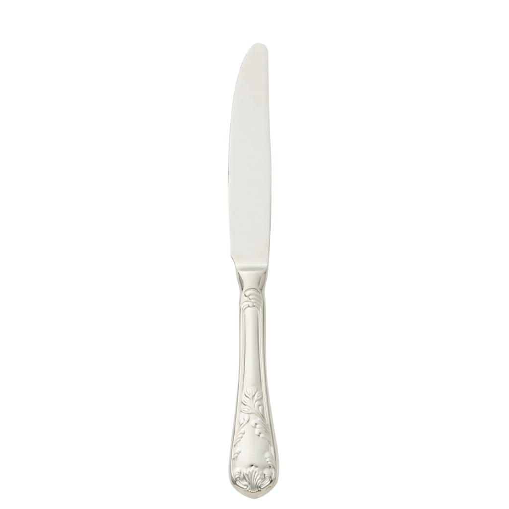 Queen's Pattern Main Knife - Silver | Social Event Hire