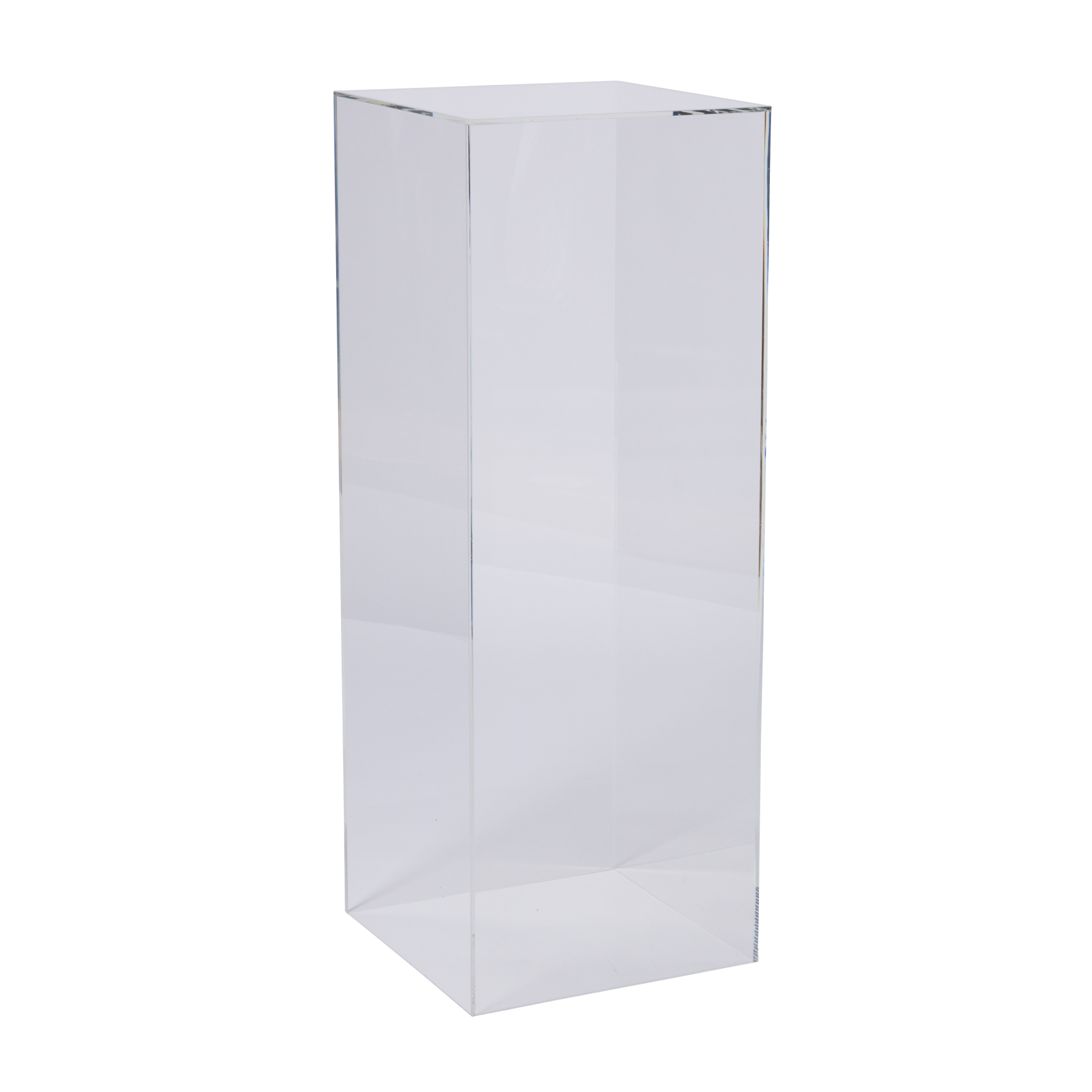 Acrylic Plinth Clear | Social Event Hire