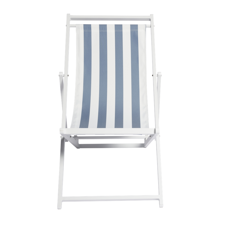 Deck Chair Striped Social Event Hire