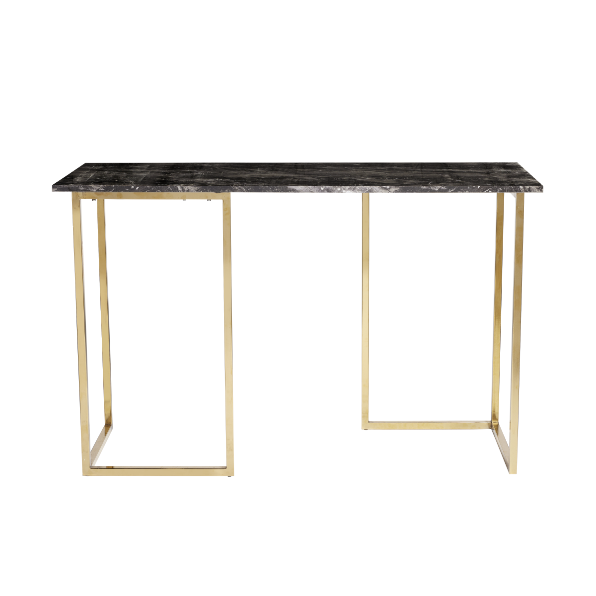 Optical Bar Table Graphite Marble | Social Event Hire