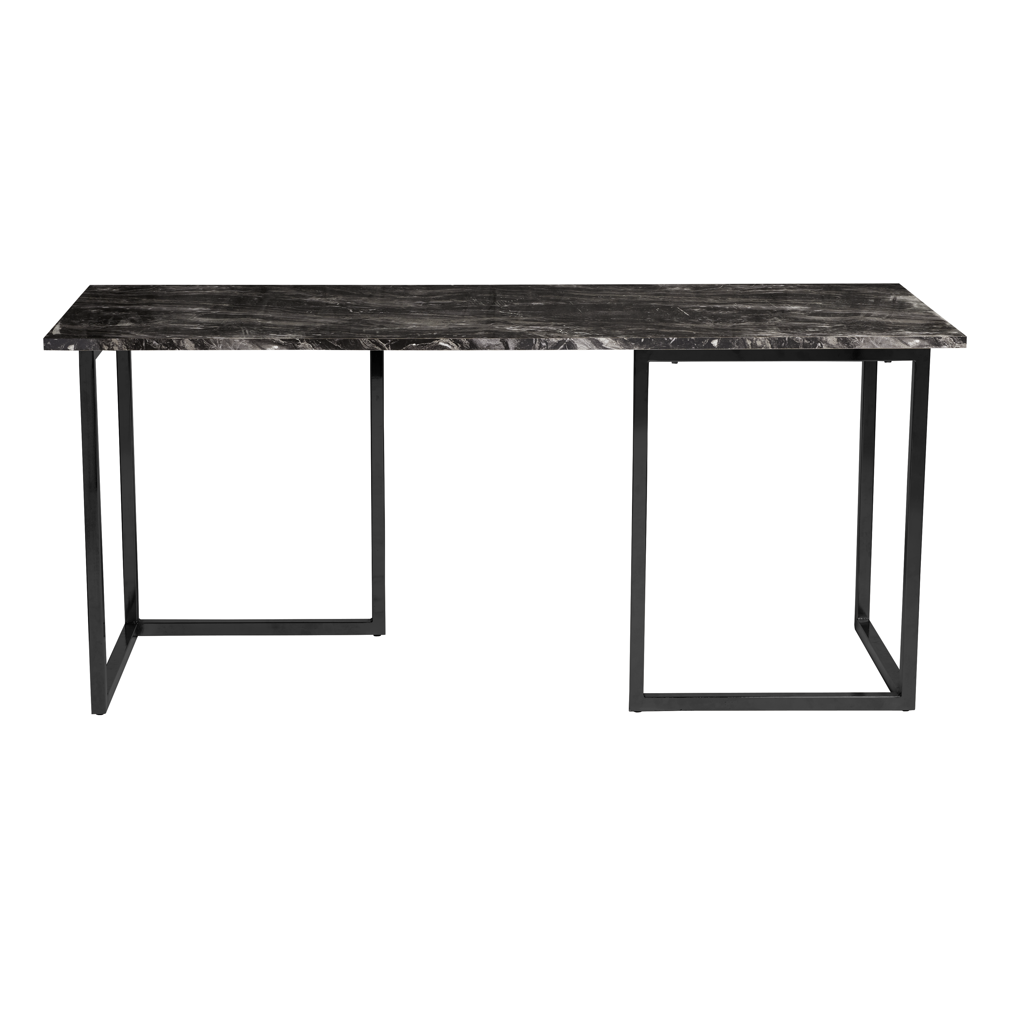 Optical Café Table Graphite Marble | Social Event Hire