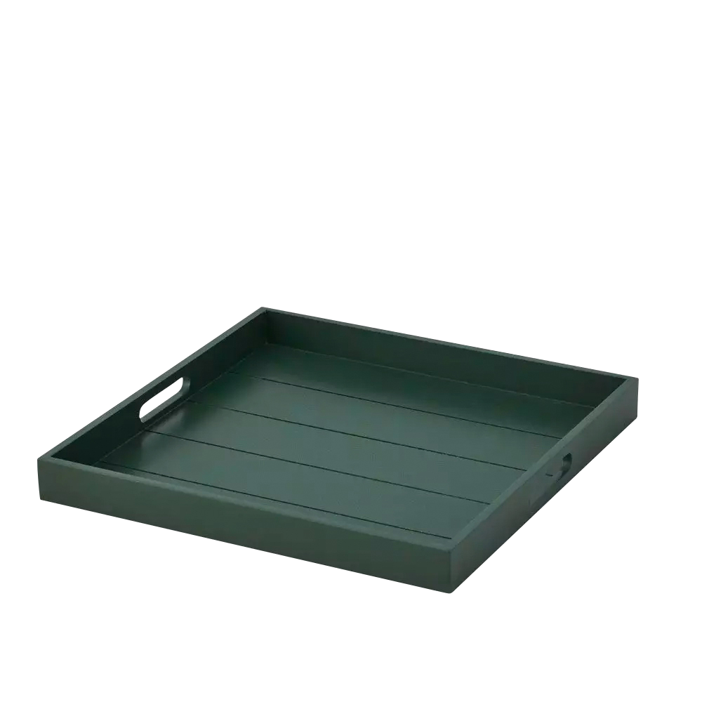 Wooden Service Tray Square 40cm | Social Event Hire