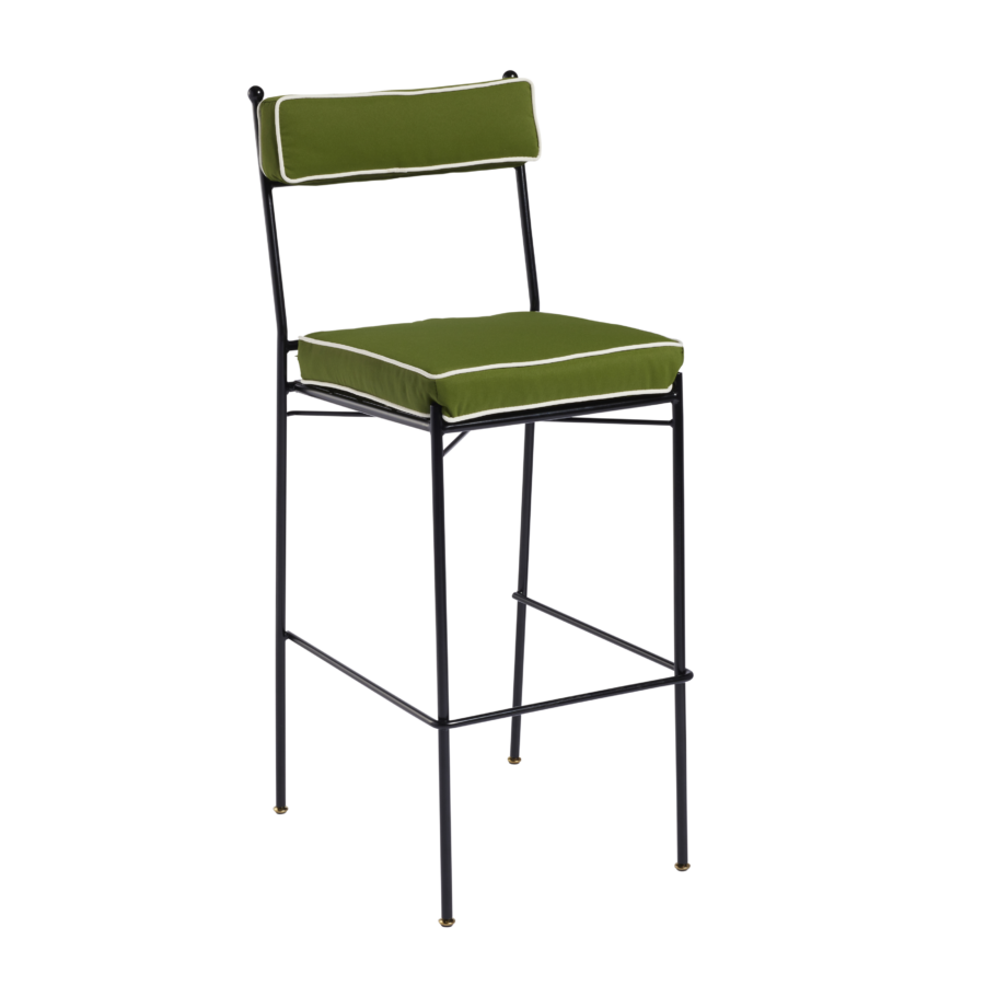 Aspen Bar Stool Black Social Event Hire
