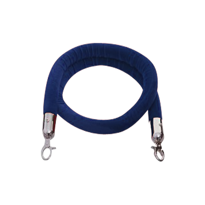 Rope Red Braided - Gold Clips | Social Event Hire